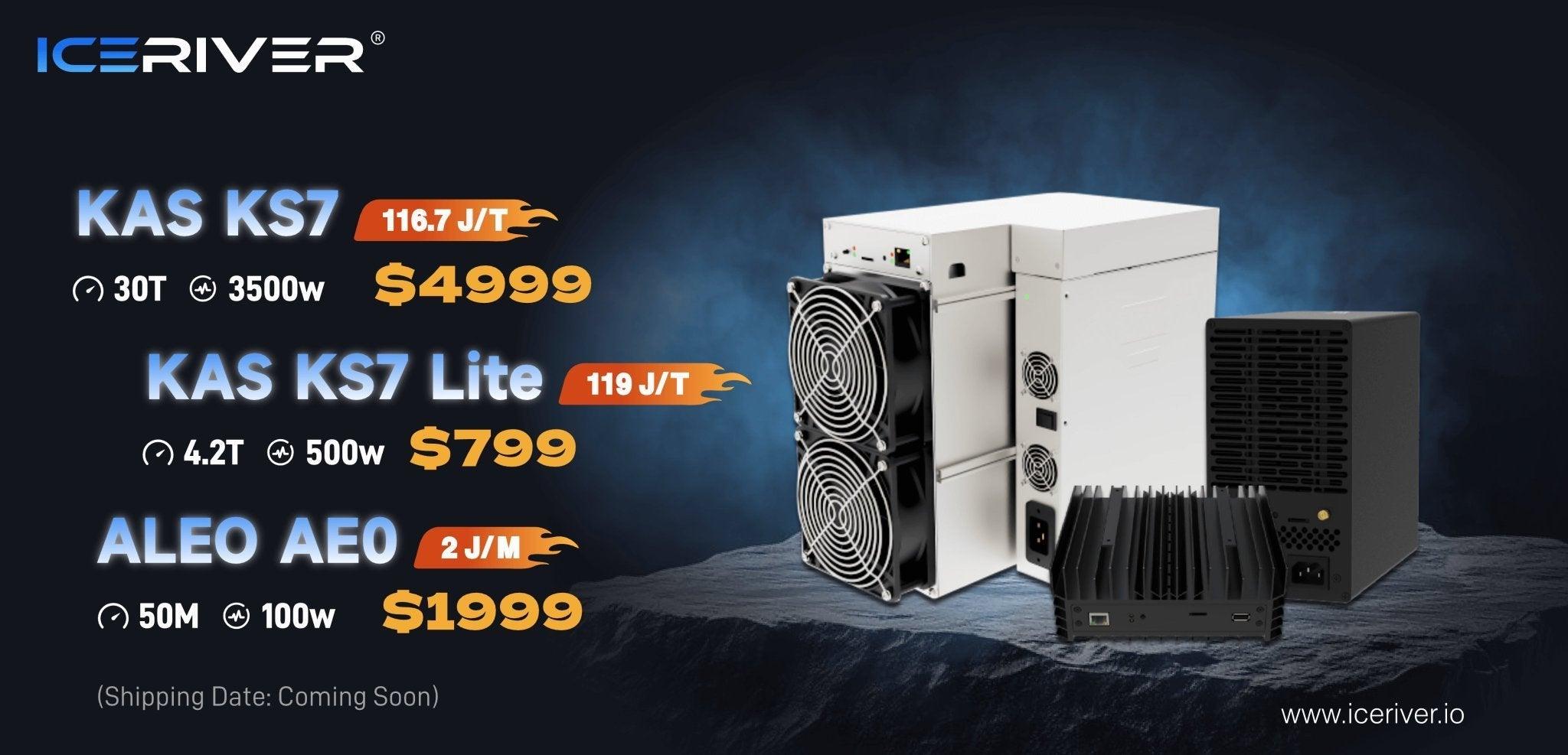 ICERIVER KS7: The Ultimate Game-Changer! 30Th/s Hashrate Redefines Min – NHASH
