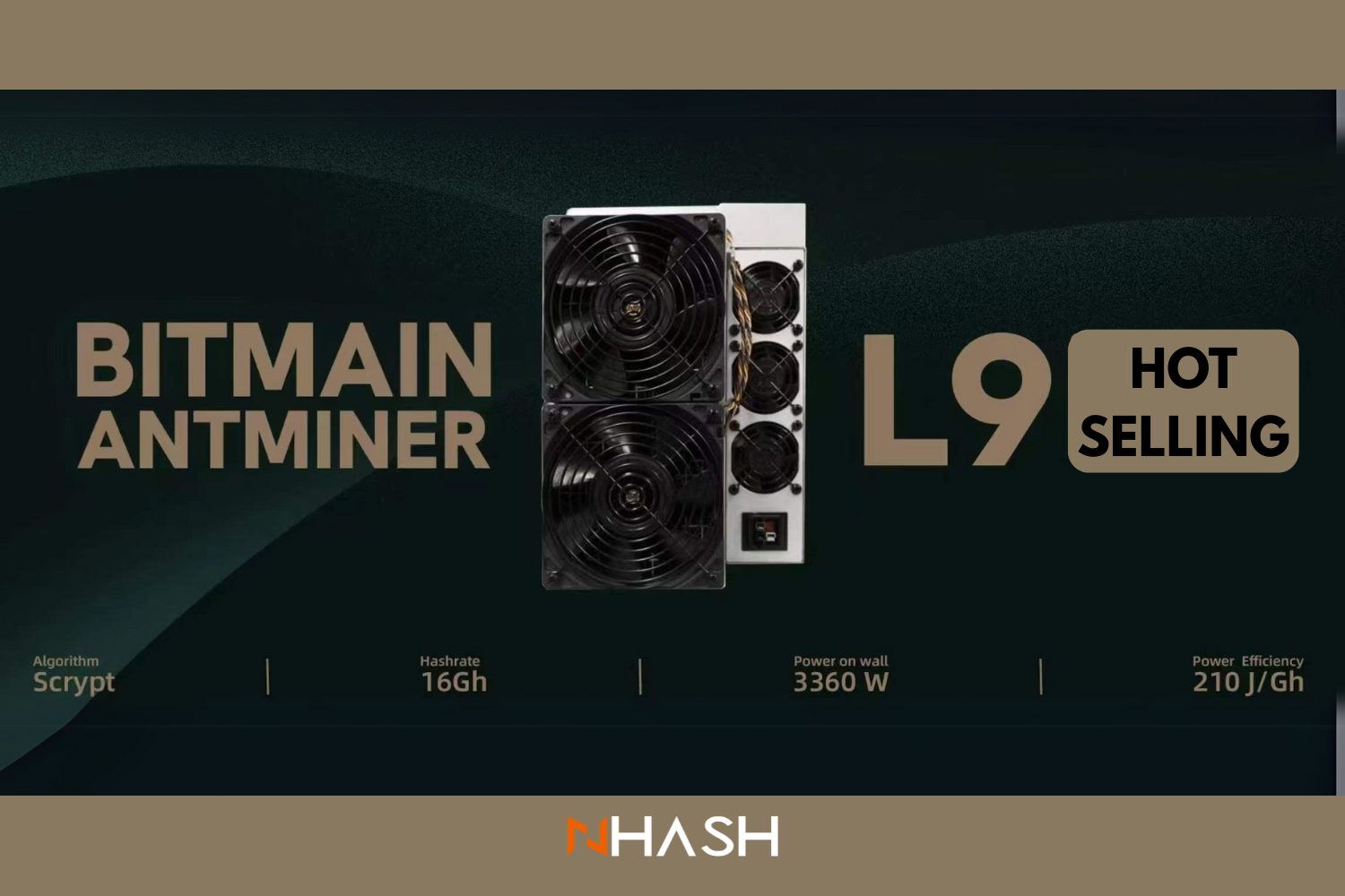 Antminer L9 takes you through the bear market – NHASH